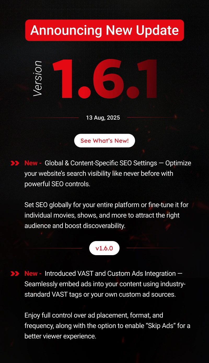Streamit Laravel - Iqonic Design