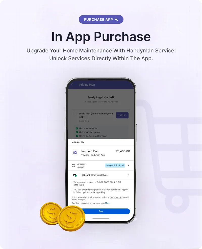 Flutter On-Demand Home Services App with Complete Solution | Handyman
