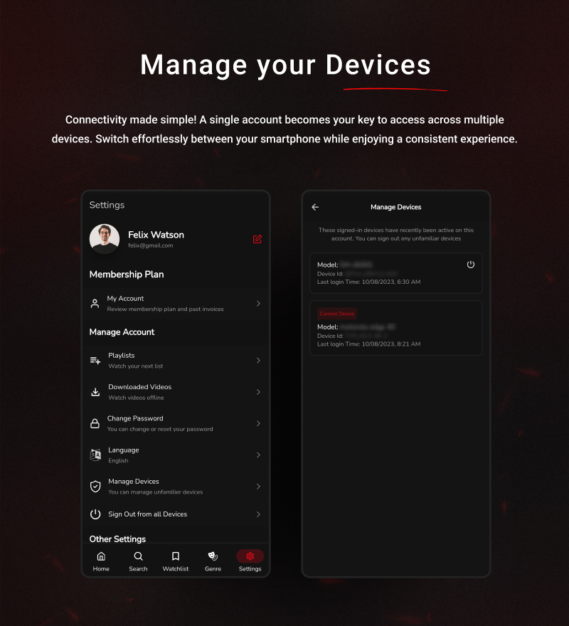 Flutter Full App For Video Streaming With Wordpress Backend Streamit