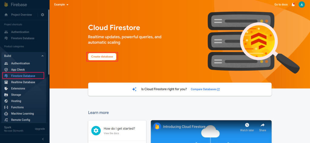 Firebase Configuration | Frezka