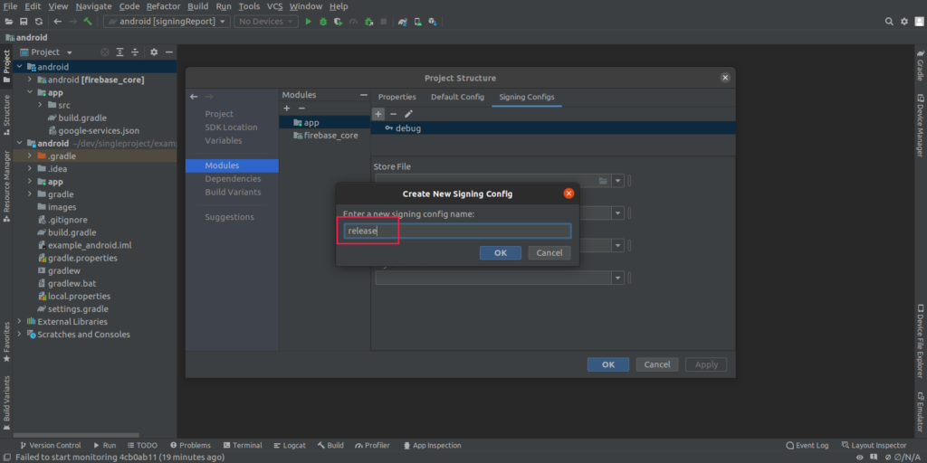 Firebase Configuration | Frezka