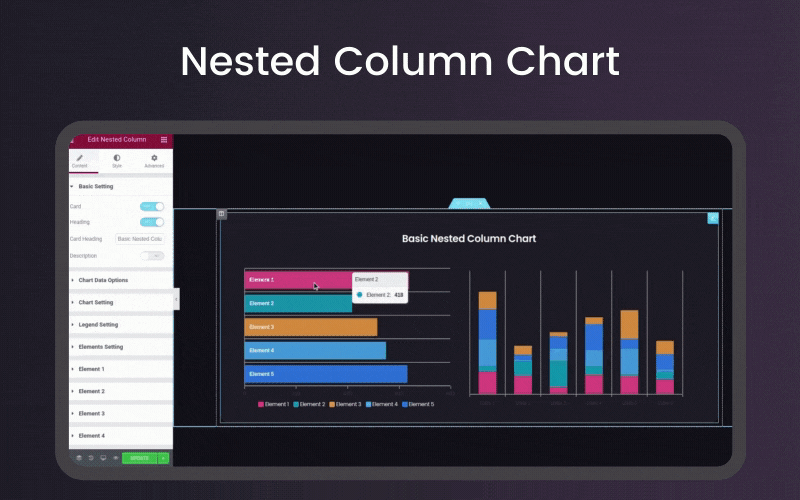 Graphina Pro - Elementor Dynamic Charts, Graphs, & Datatables | WebDevBay